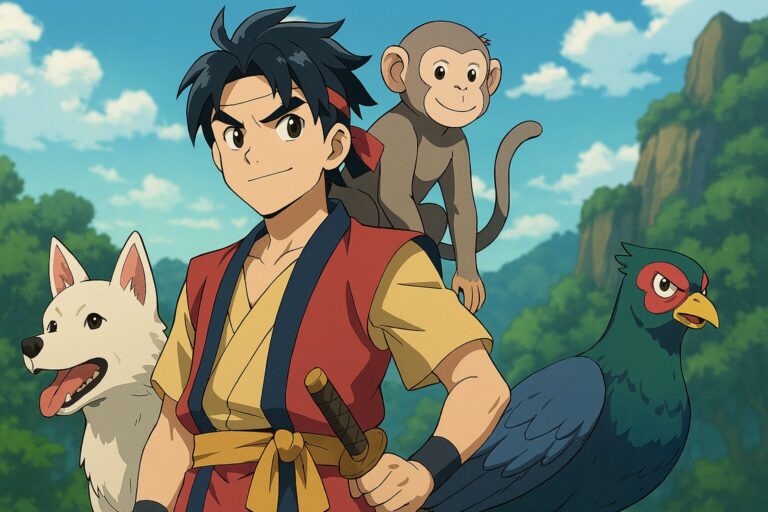 Momotaro: The Japanese Folktale of Courage, Companionship, and Oni ...