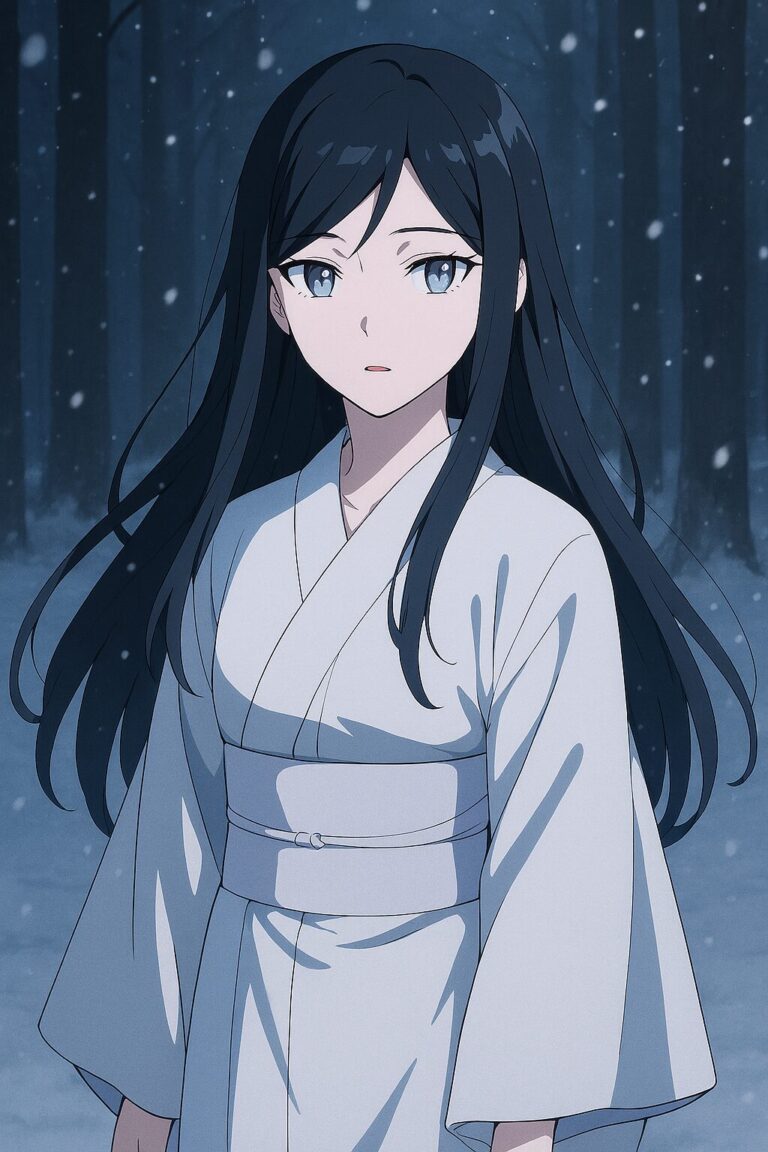 Yuki-onna: The Snow Woman of Japanese Folklore | Haunting Beauty and ...